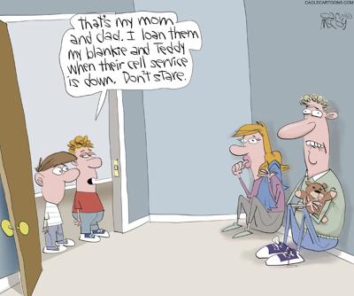 Cell Outage Anxiety | Editorial Cartoons | greenevillesun.com