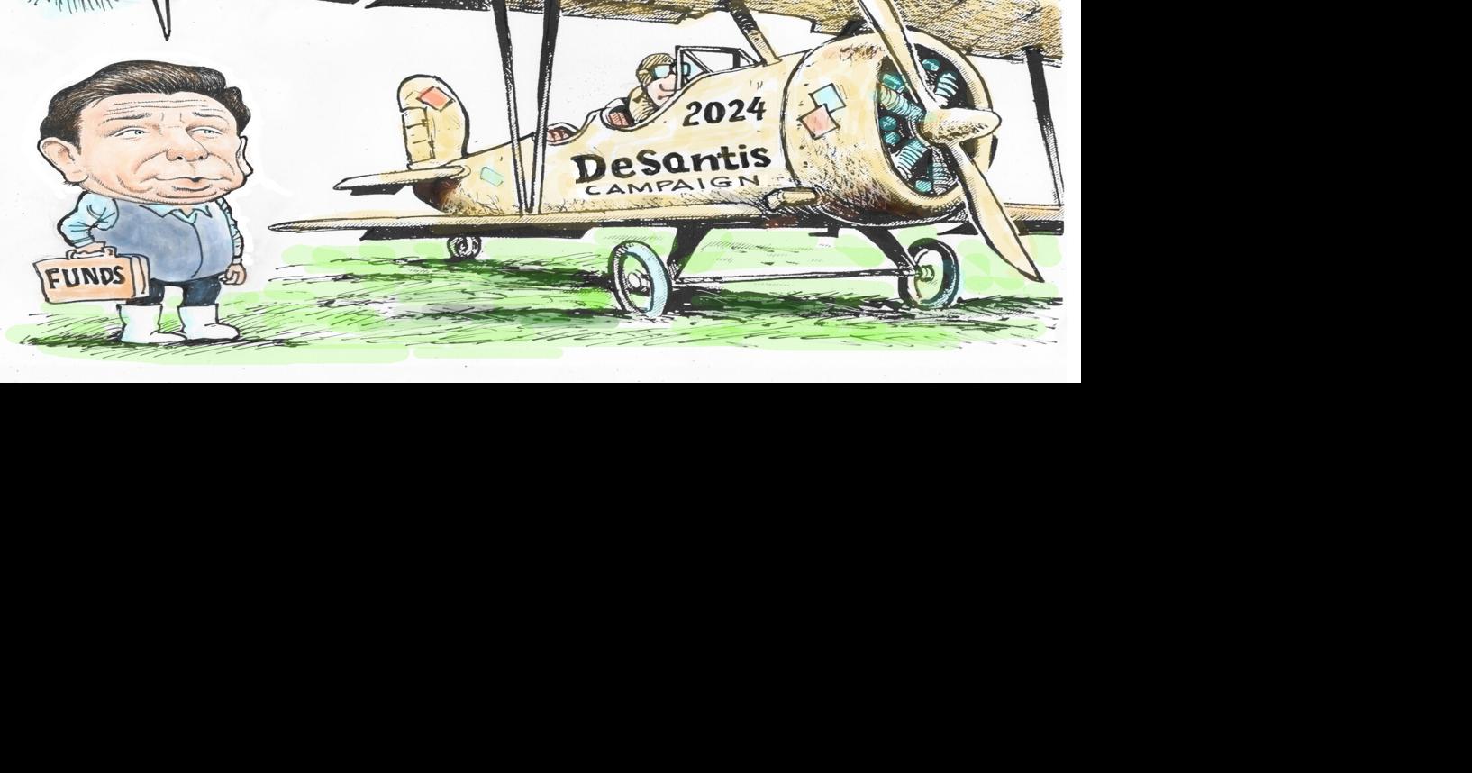 DeSantis Downsizing | Editorial Cartoons | greenevillesun.com