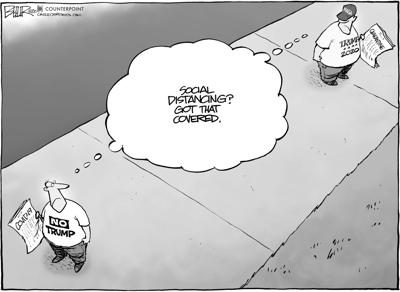 Social Distancing | Editorial Cartoons | greenevillesun.com