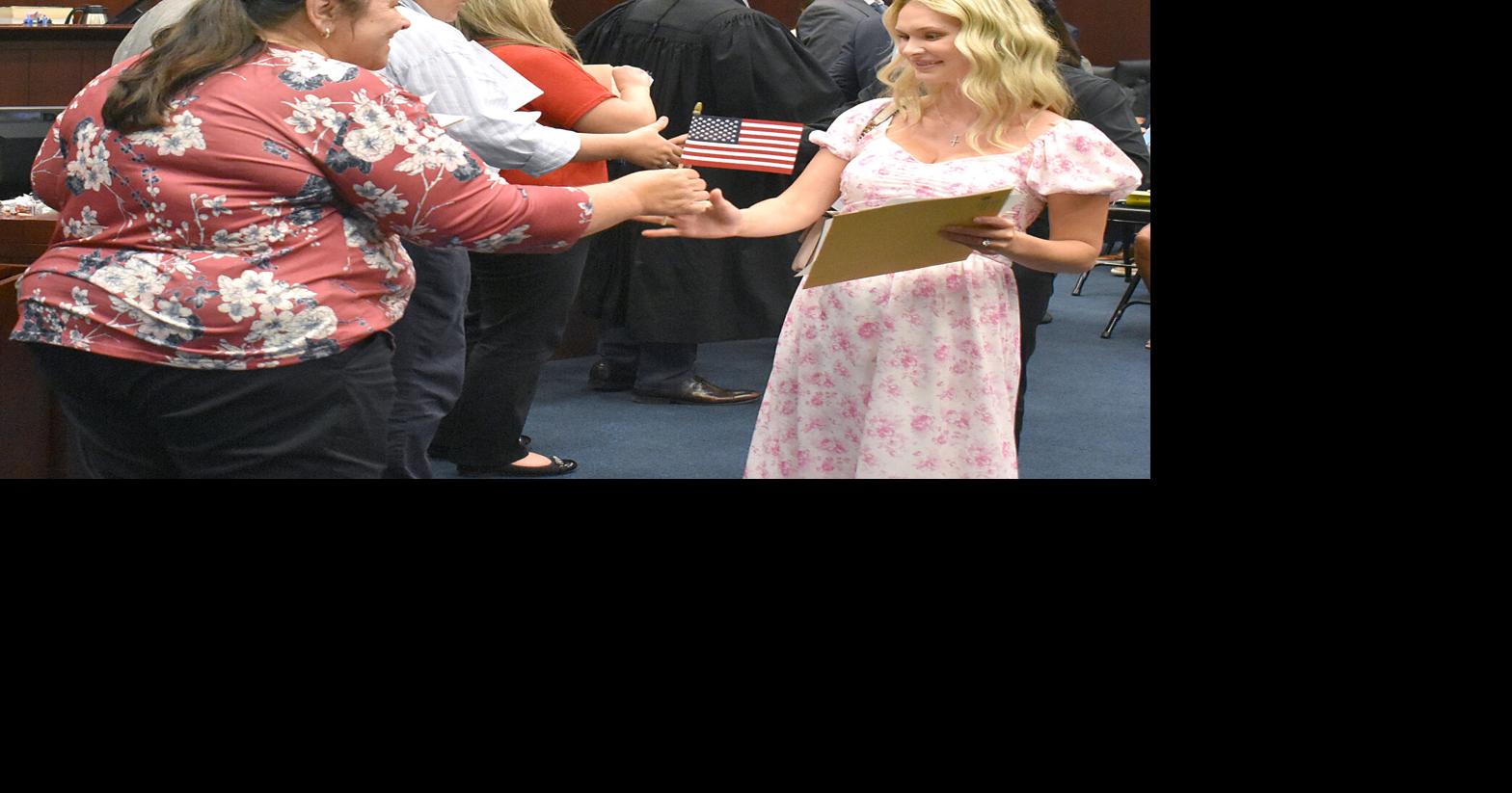 Proud To Be Americans: 77 Participate In Naturalization Ceremonies ...