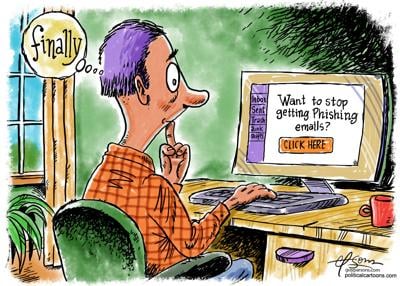 Phishing Emails | Editorial Cartoons | greenevillesun.com