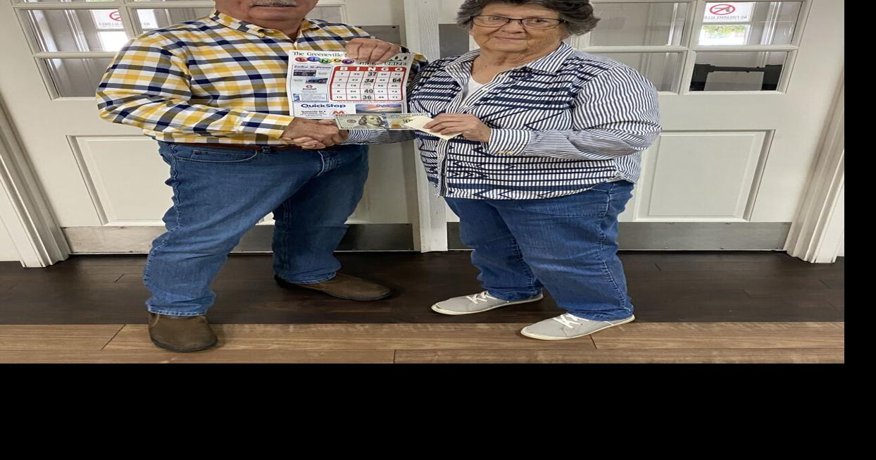 West A Sun BINGO Winner | Local Business News | greenevillesun.com