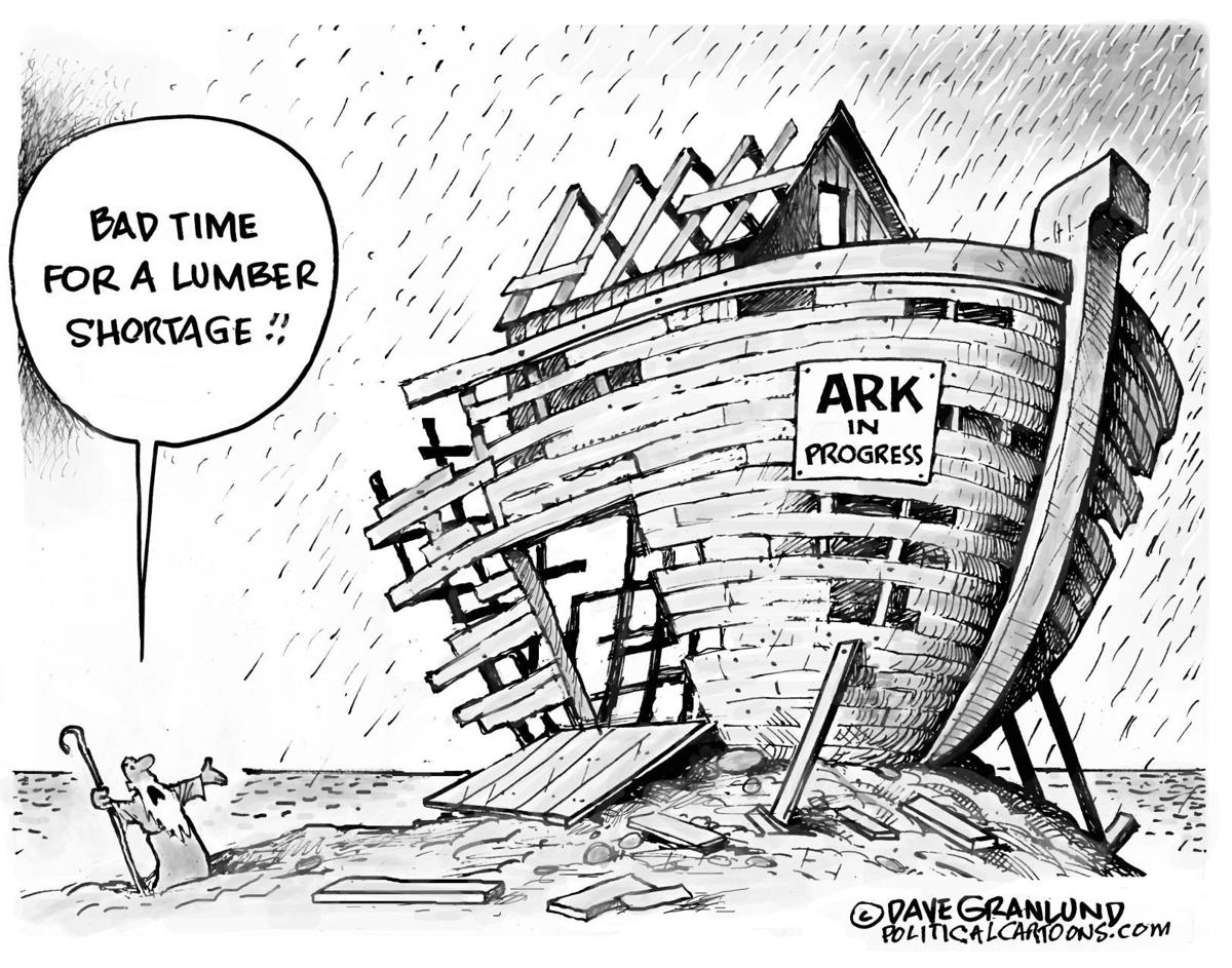 Lumber Shortage | Editorial Cartoons | greenevillesun.com