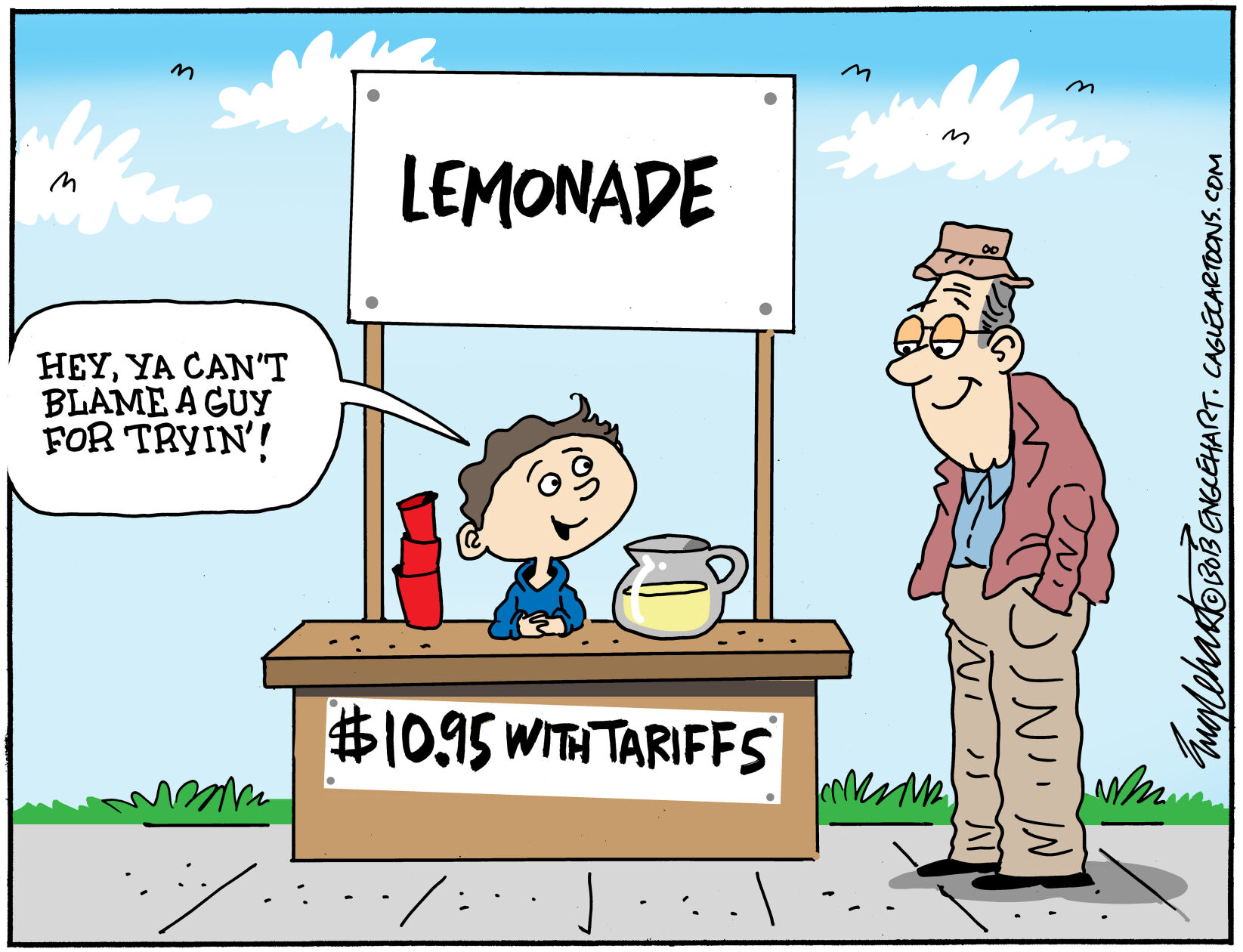 Taking Advantage Of Tariffs | Editorial Cartoons | greenevillesun.com