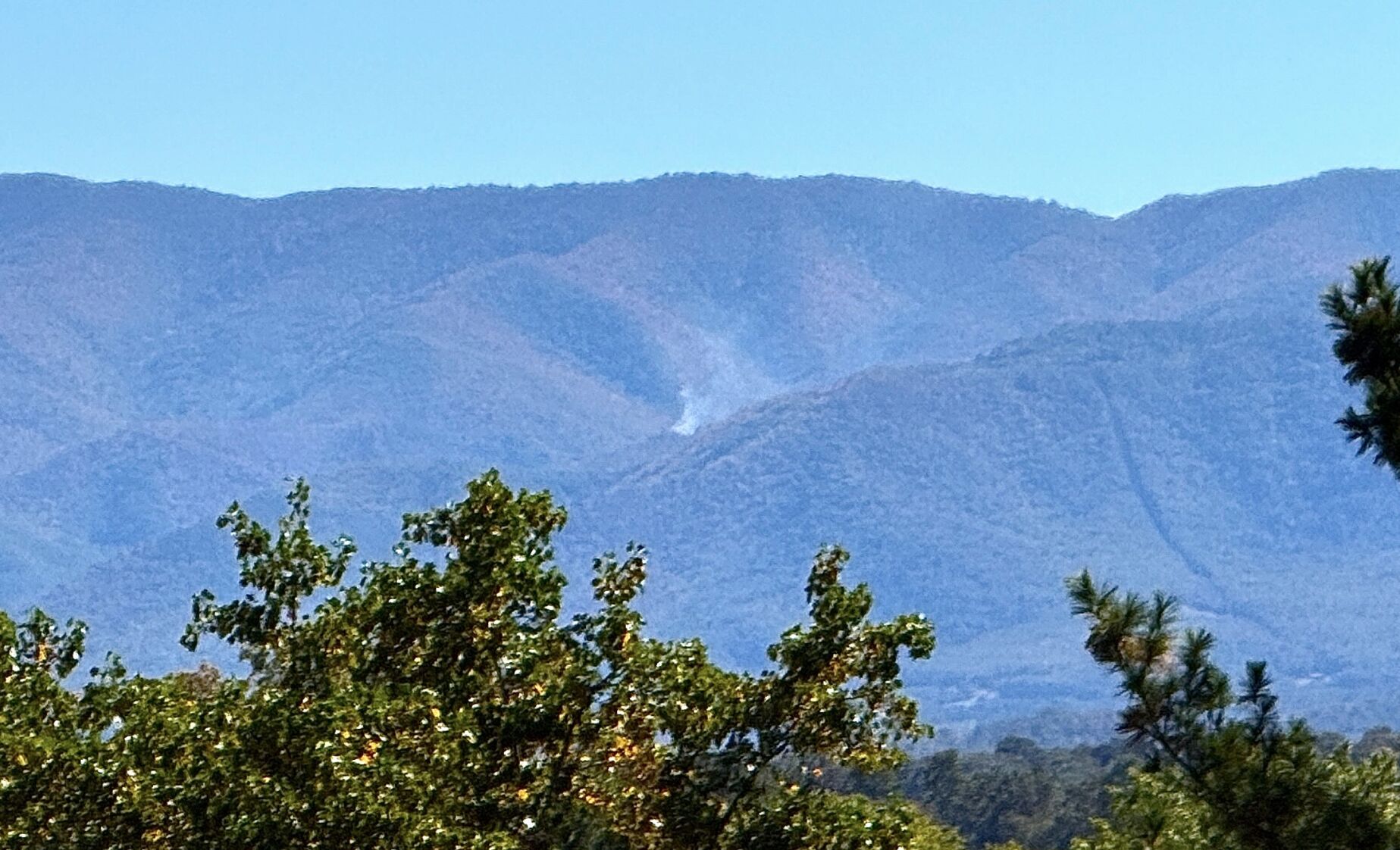 Perimeter In Place Around Wildfire Near Round Knob Road | Local News ...