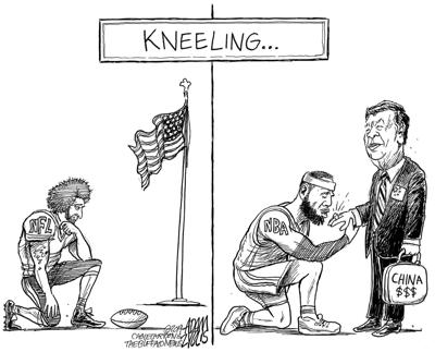 NBA And China | Editorial Cartoons | greenevillesun.com