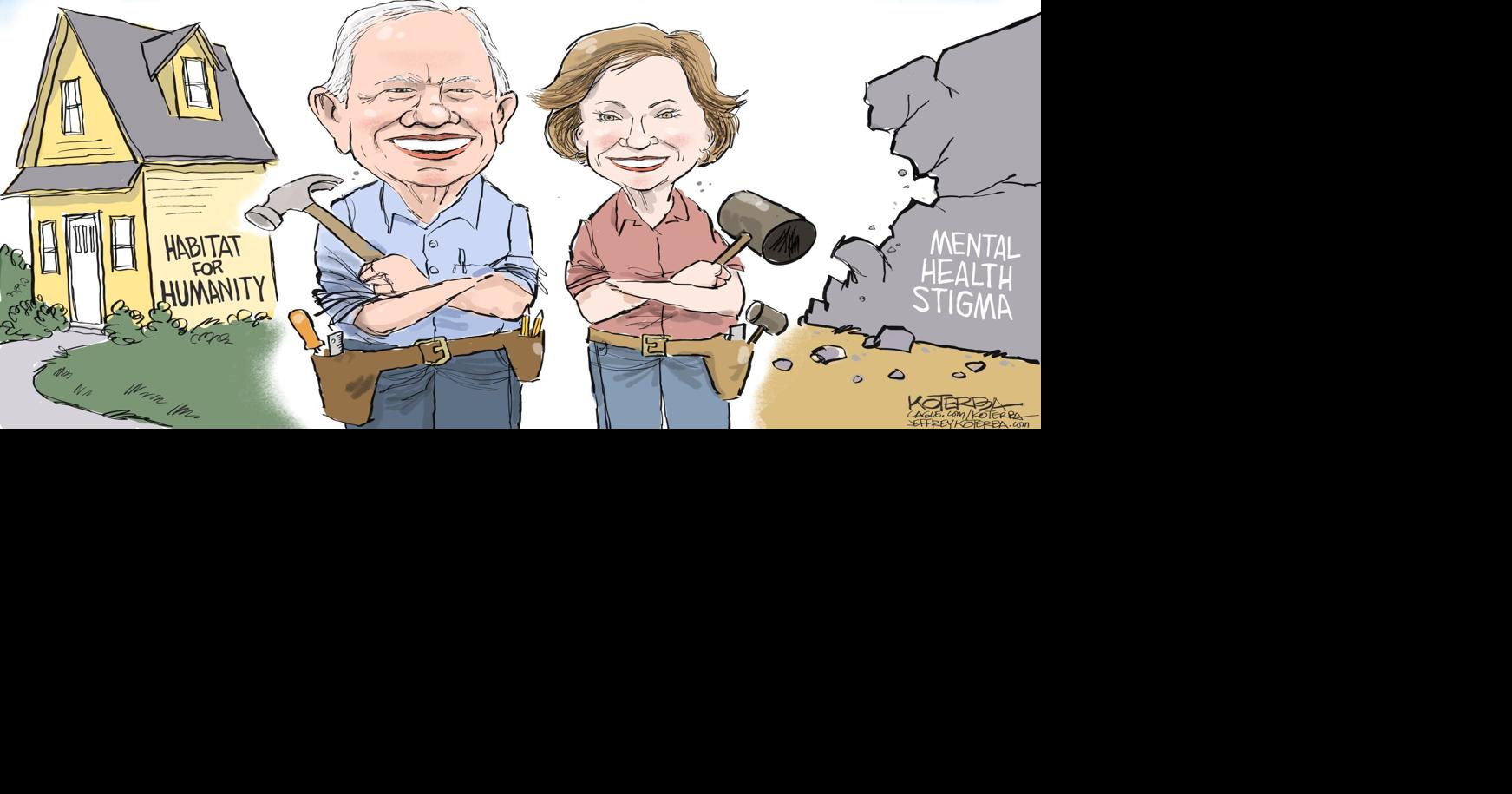 Jimmy And Rosalynn Carter | Editorial Cartoons | greenevillesun.com