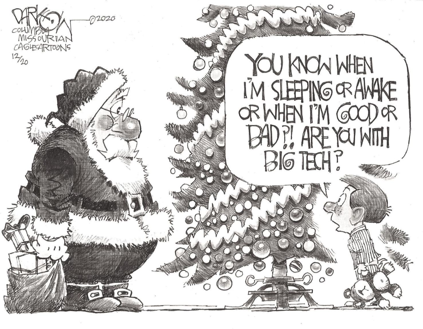 Big Tech Knows All | Editorial Cartoons | greenevillesun.com