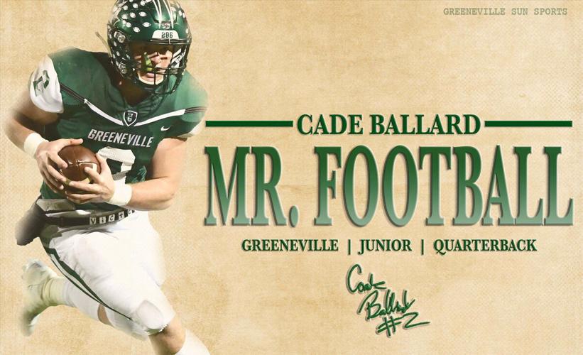 Cade Ballard Wins Mr. Football Award | Local Sports | greenevillesun.com