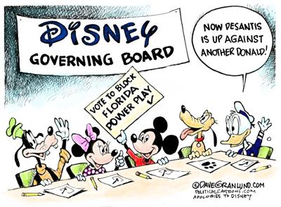 Disney Vs Fla Power Play | Editorial Cartoons | greenevillesun.com