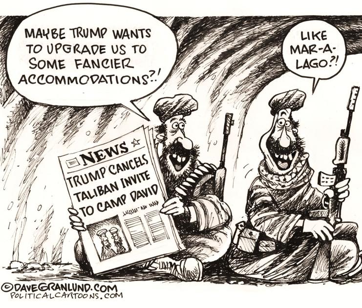 Taliban Invite Nixed | Editorial Cartoons | greenevillesun.com