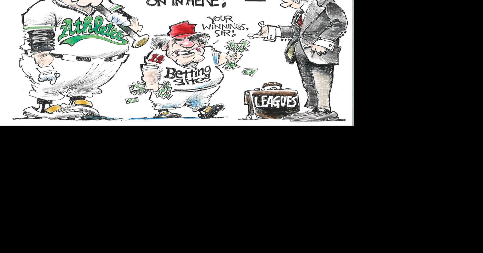 In League With Gambling | Editorial Cartoons | greenevillesun.com