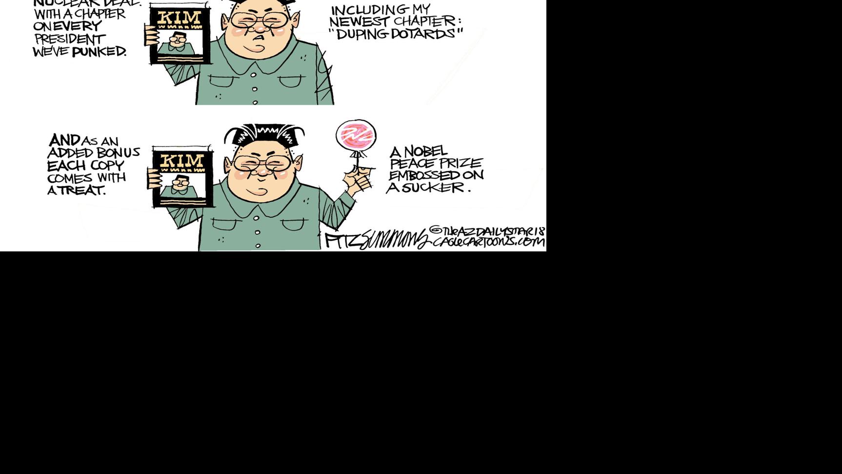 Kim Jung Un Book | Editorial Cartoons | greenevillesun.com