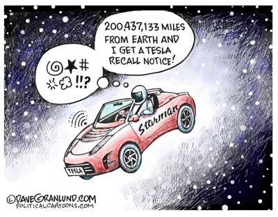 Tesla Recall | Editorial Cartoons | greenevillesun.com