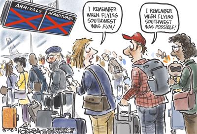Southwest Airlines | Editorial Cartoons | greenevillesun.com
