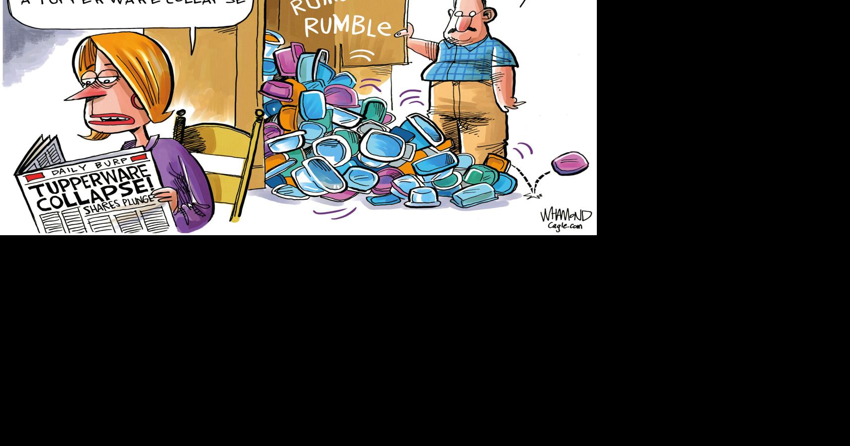 Tupperware Collapse | Editorial Cartoons | greenevillesun.com