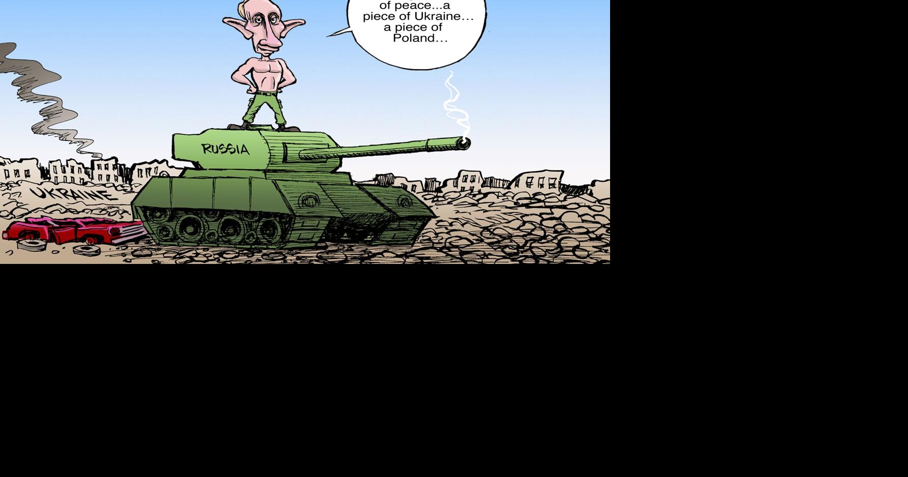 Putin's Kind Of Peace | Editorial Cartoons | greenevillesun.com