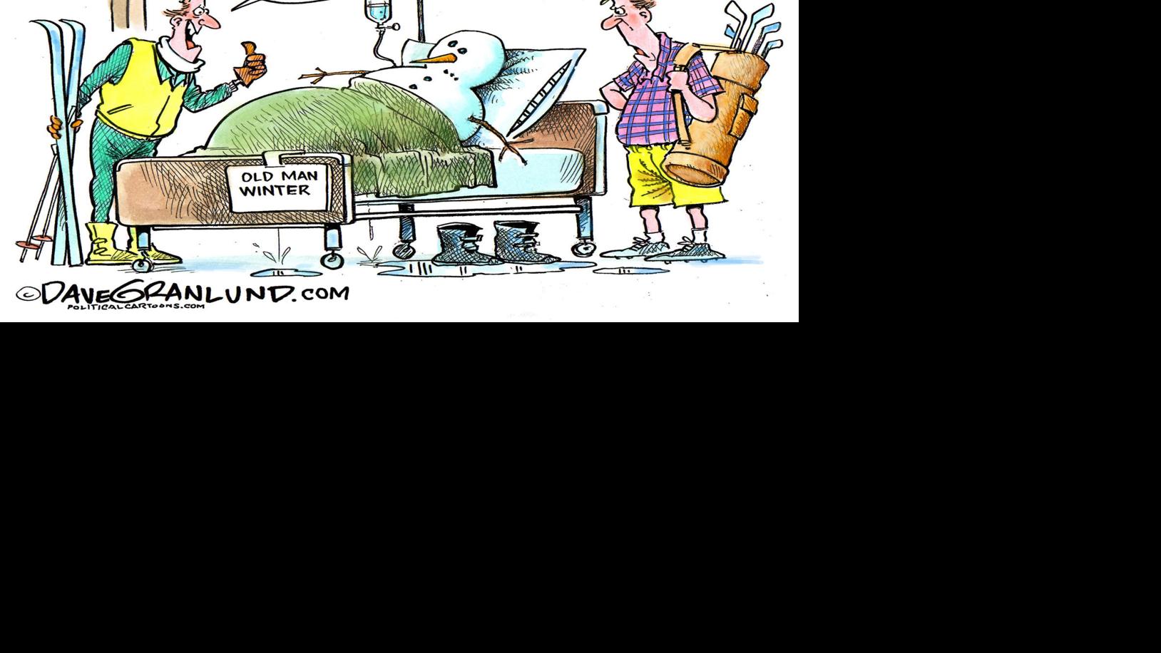 Winter On Life Support | Editorial Cartoons | greenevillesun.com