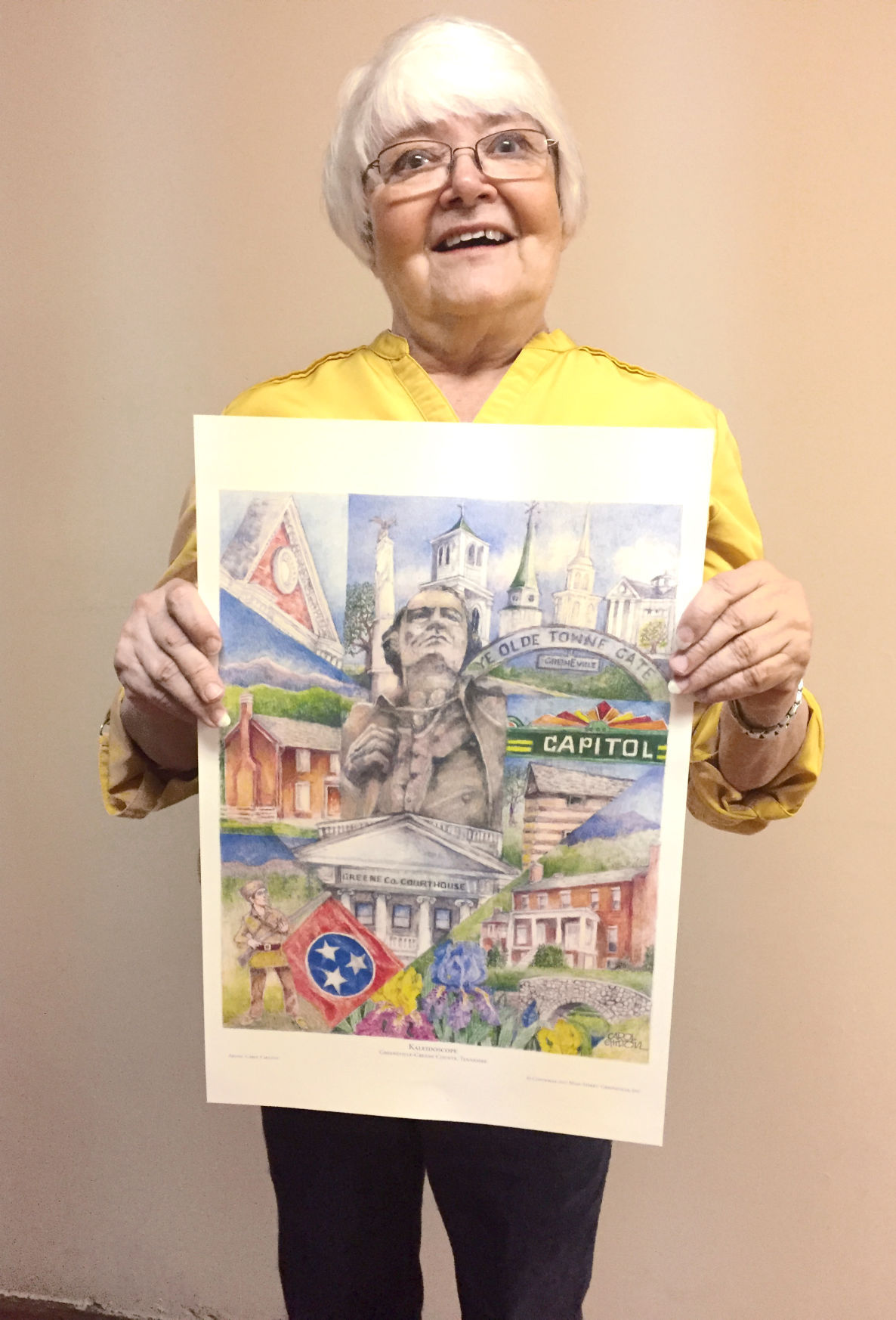 Artist Carol Chilton Sees Greeneville In A Kaleidoscope Of Color ...