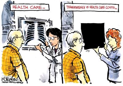 Transparency In Health Care | Editorial Cartoons | greenevillesun.com