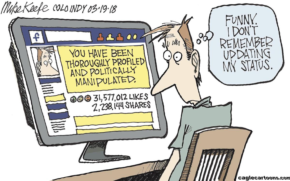 Facebook Manipulation | Editorial Cartoons | greenevillesun.com