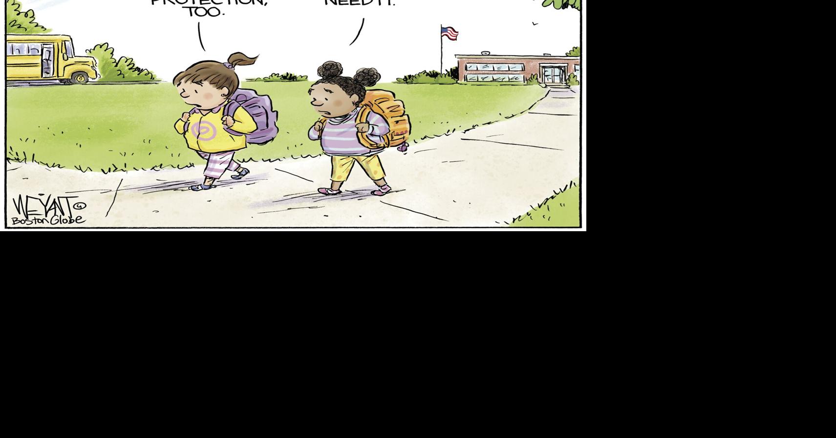 Protection From School Shootings | Editorial Cartoons | greenevillesun.com