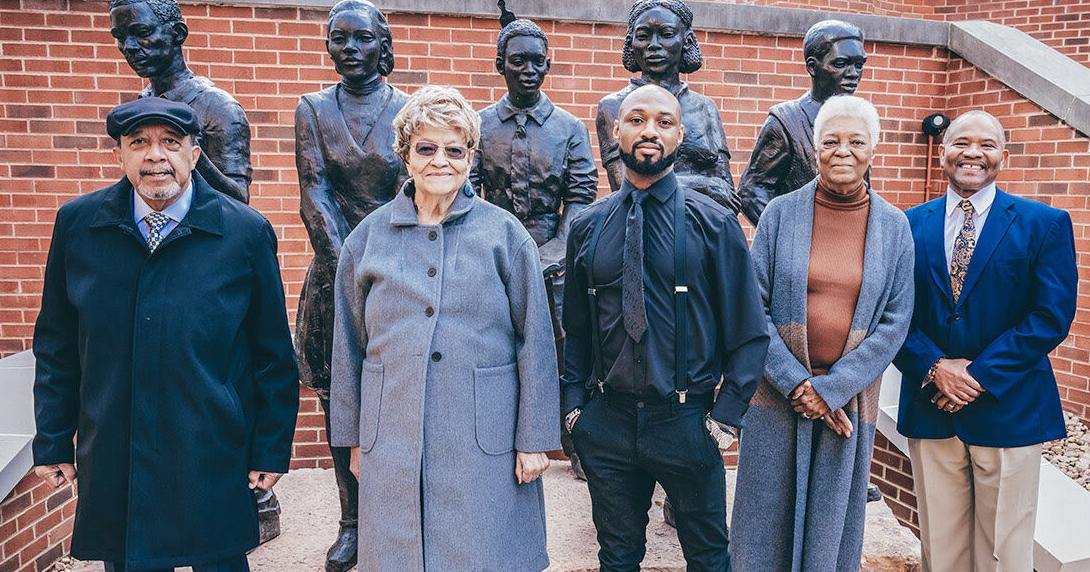 ETSU Unveils Monument Honoring Students Who Integrated School | Local ...