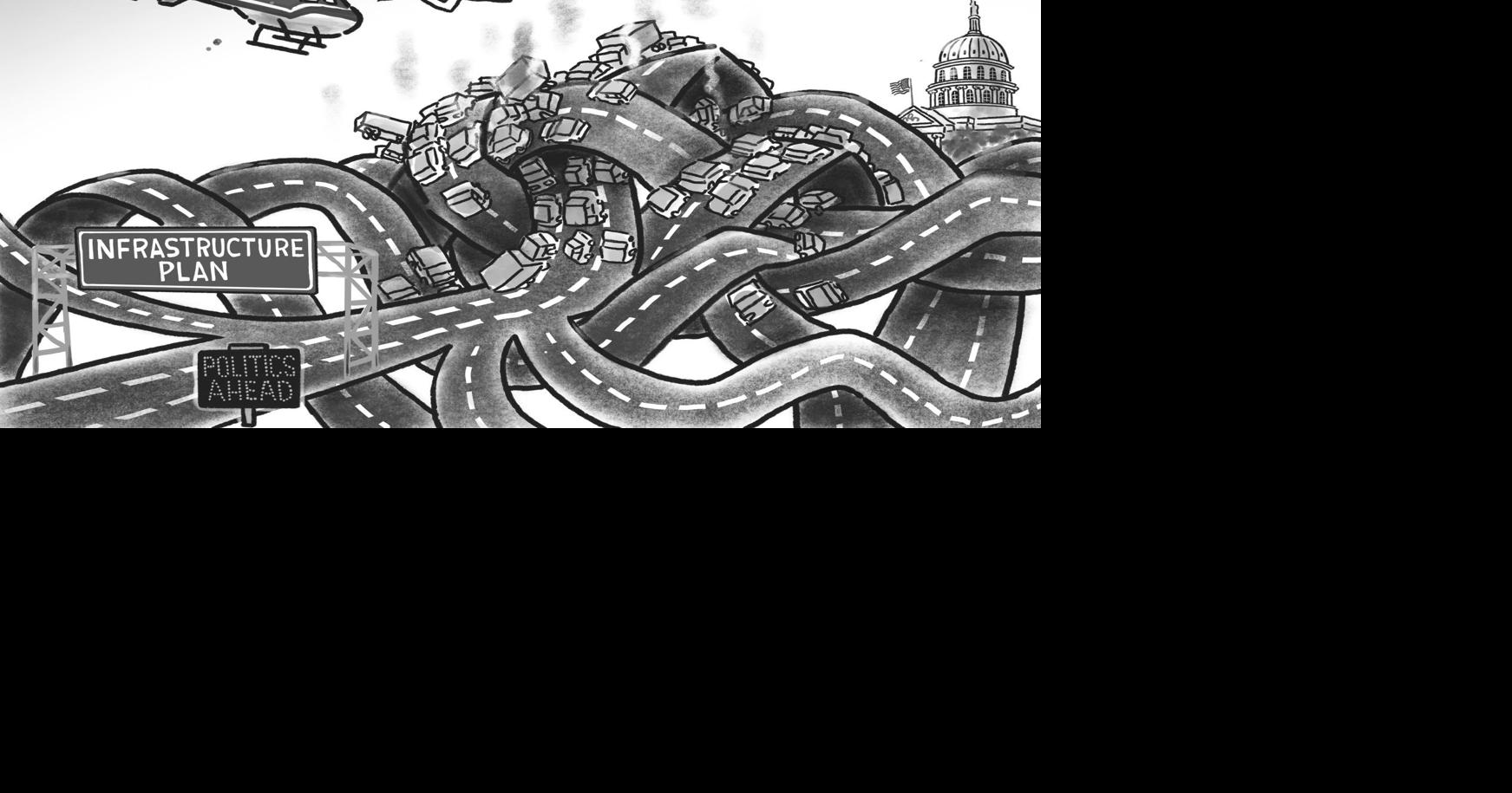 Infrastructure Gridlock | Editorial Cartoons | greenevillesun.com