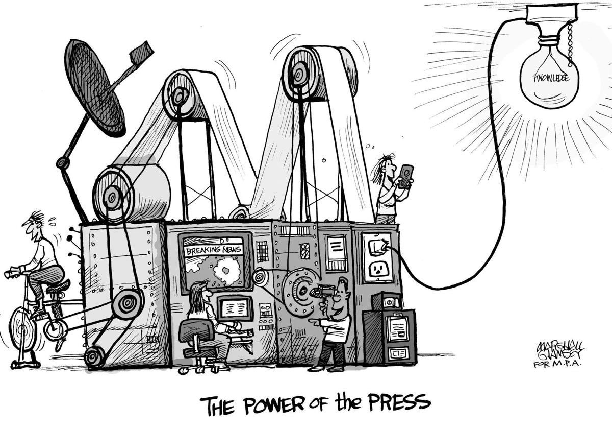 The Power Of The Press | Editorial Cartoons | greenevillesun.com