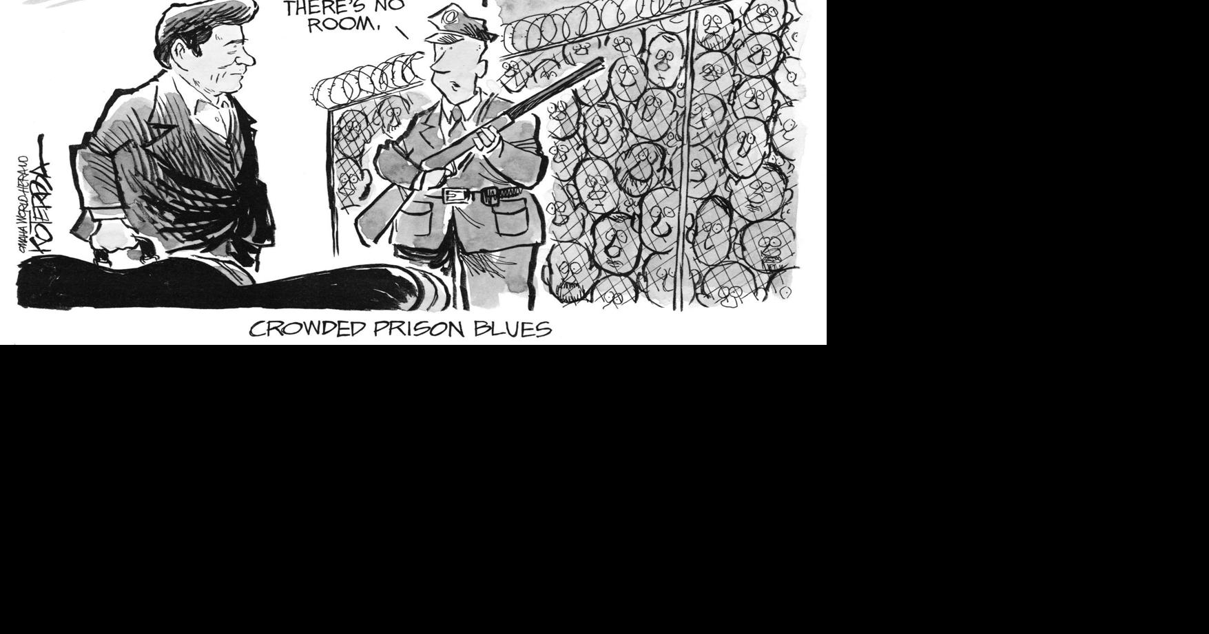 Crowded Prison Blues | Editorial Cartoons | greenevillesun.com