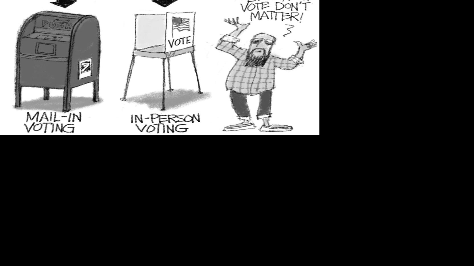 Voting Bug | Editorial Cartoons | greenevillesun.com