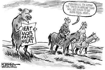 Moooove Over Meat | Editorial Cartoons | greenevillesun.com