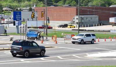 Main Street Traffic Detoured At Asheville Highway Intersection As Sewer ...