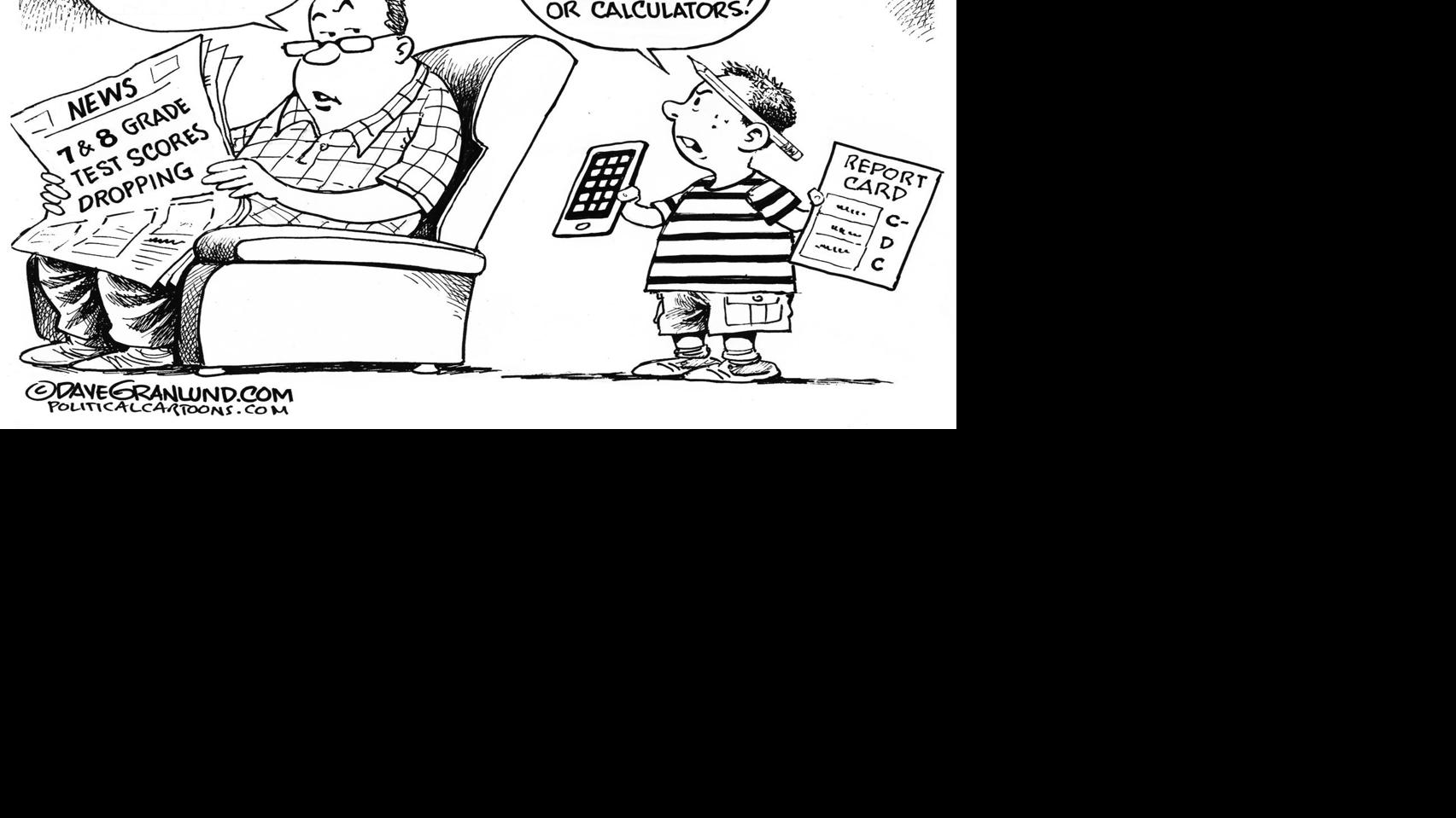 Student Scores Down | Editorial Cartoons | greenevillesun.com