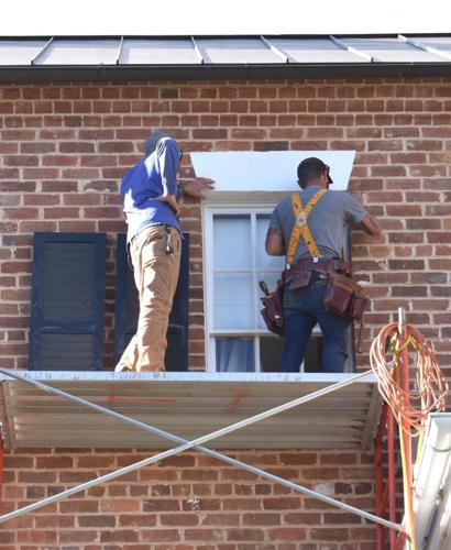 New Shutters Installed At Dickson-Williams Mansion | Local News ...