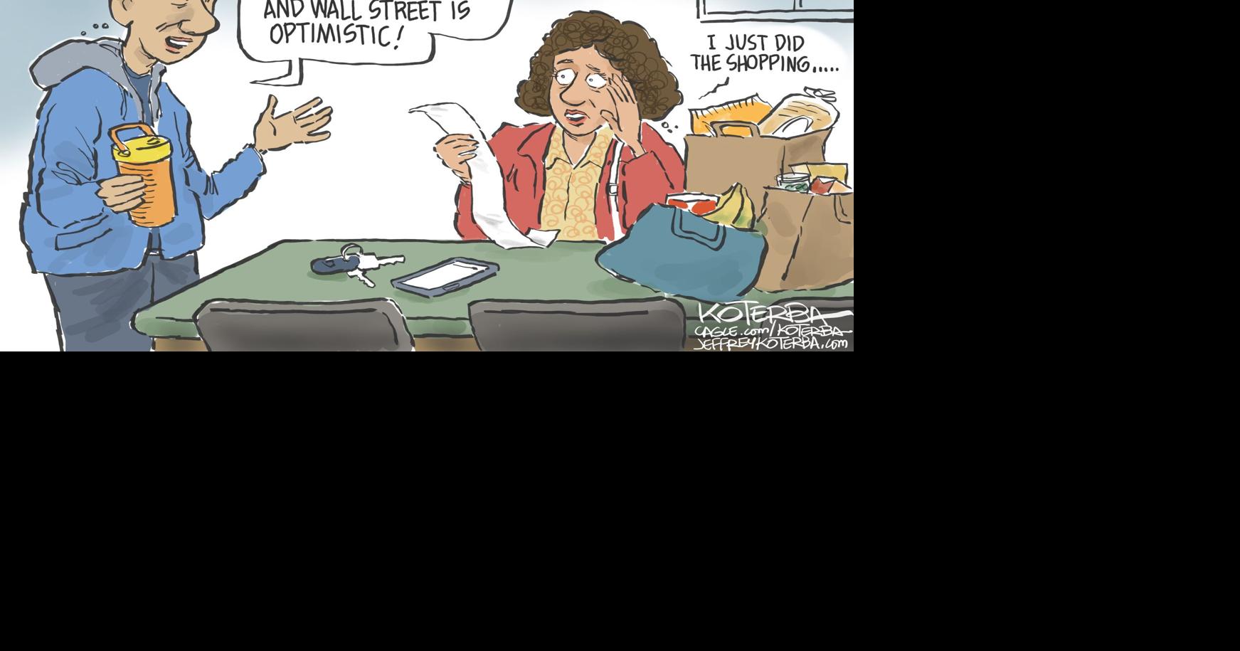 Economic Reality Vs Perception | Editorial Cartoons | greenevillesun.com