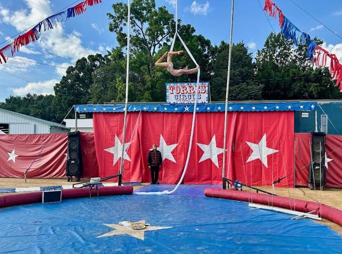 Crowds Enjoy One-Ring Circus, Tattoo Contest And Tractor And Truck ...