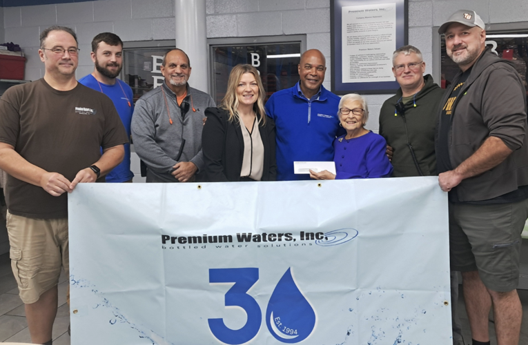 Premium Waters Gives To Community Organizations | Local Business News ...