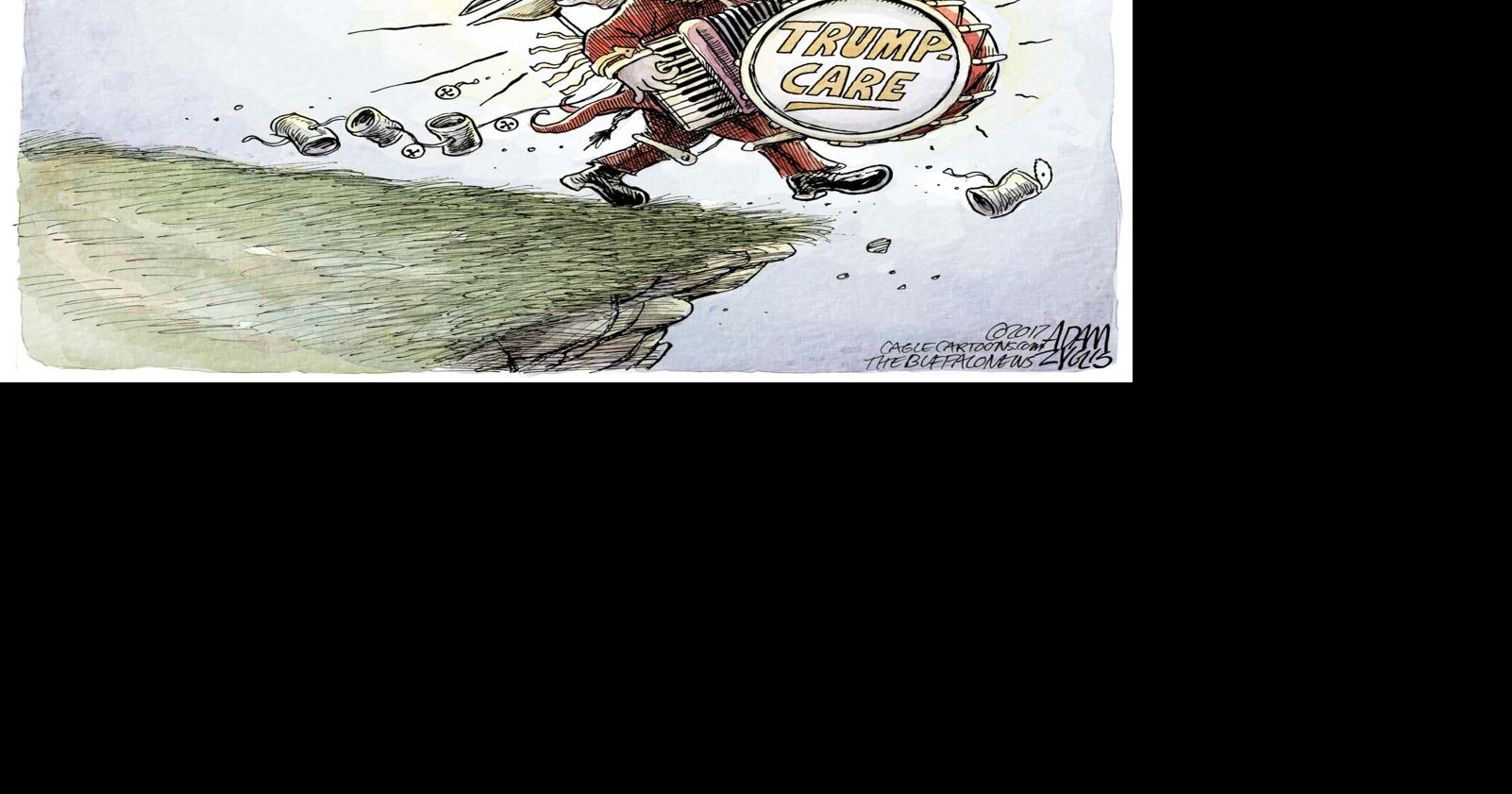 Marching Off A Cliff | Editorial Cartoons | greenevillesun.com