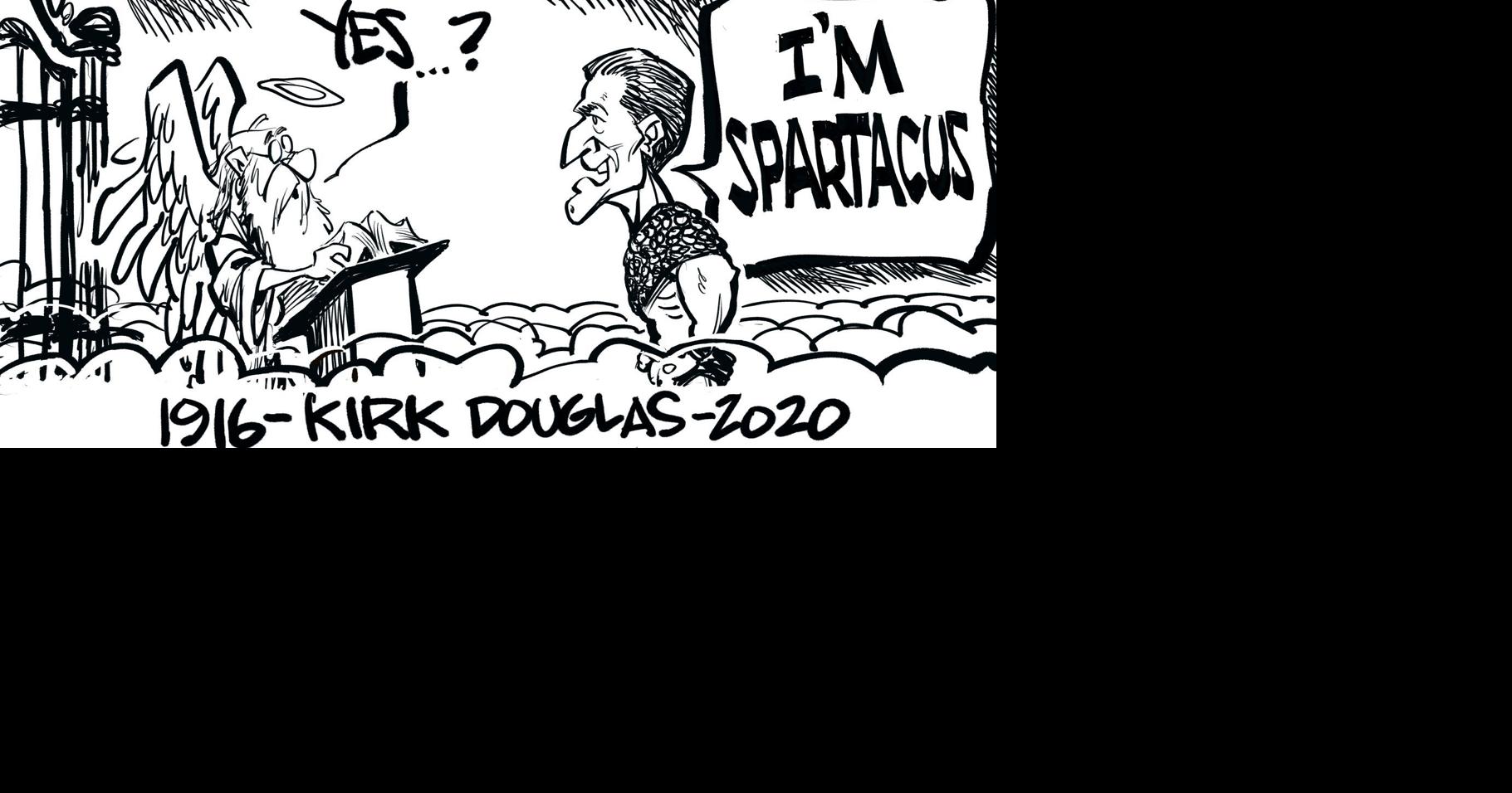 Kirk Douglas RIP | Editorial Cartoons | greenevillesun.com
