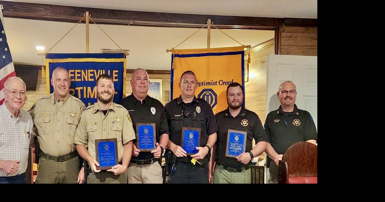 Optimist Club Recognizes Top Law Enforcement Officers | Lifestyles | greenevillesun.com