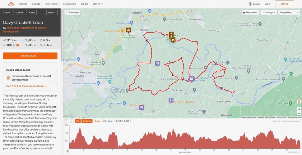 'Bike Tennessee' Program Includes Davy Crockett Loop Route | Local News ...