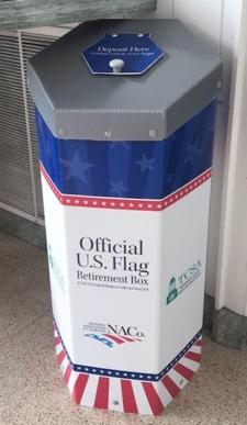 Flag Retirement Box Placed At Partnership | Local News | greenevillesun.com