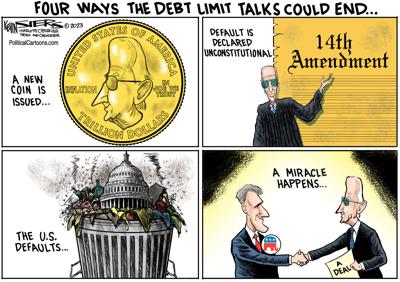 How Debt Limit Talks End | Editorial Cartoons | greenevillesun.com