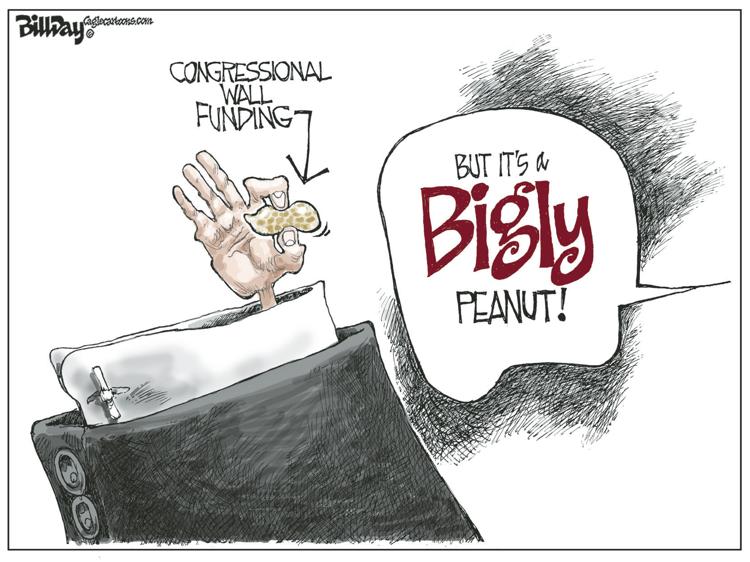 Wall Funding | Editorial Cartoons | greenevillesun.com