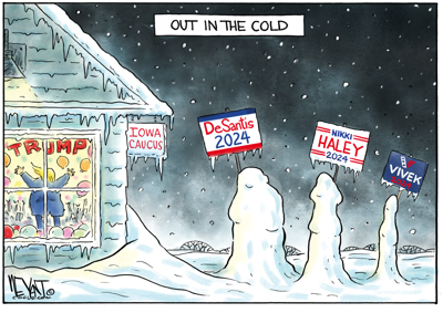 Out In The Cold | Editorial Cartoons | greenevillesun.com