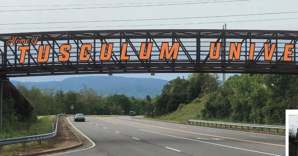 Hurdle Cleared For TU Sign On Erwin Highway Foot Bridge | Local News ...
