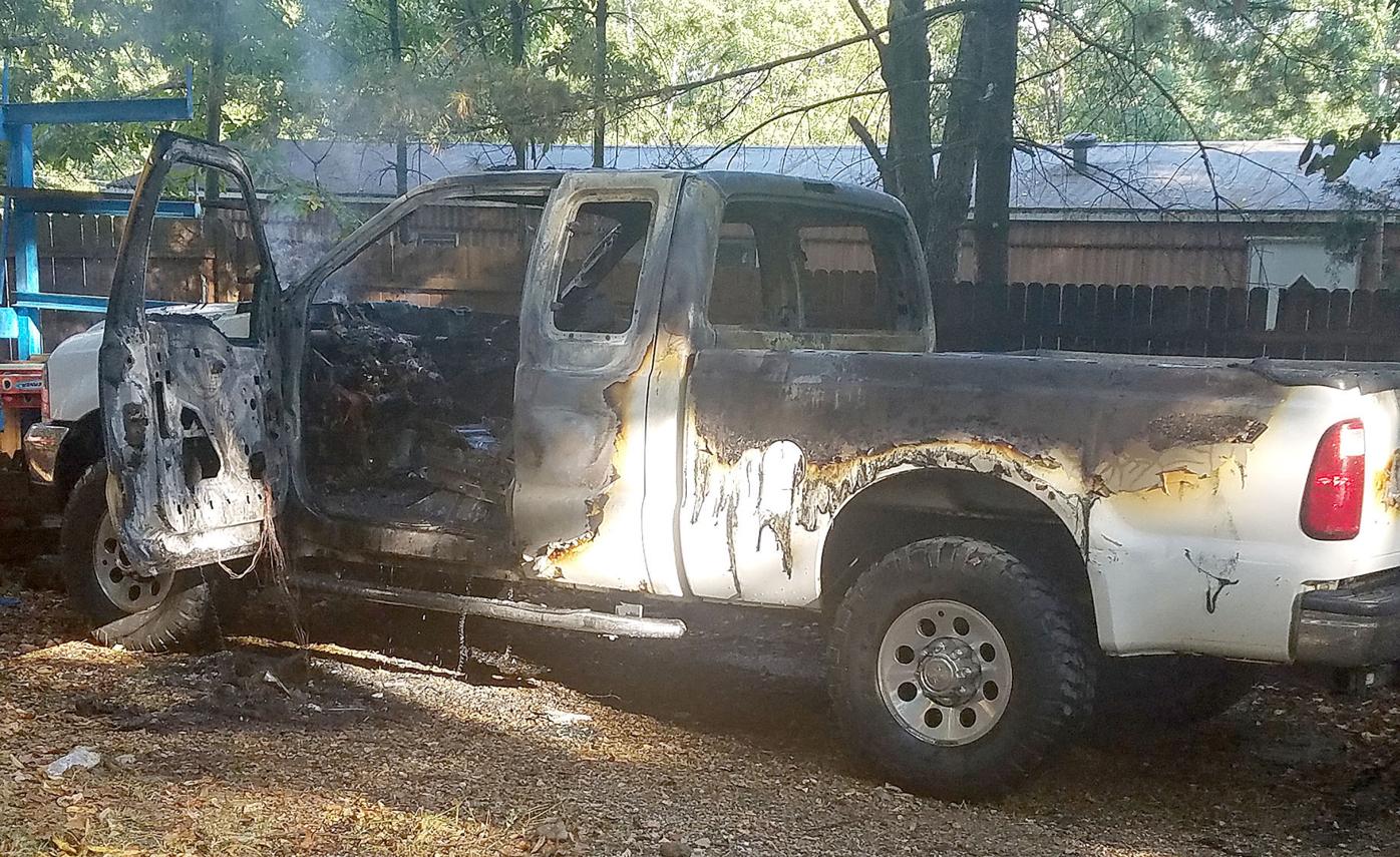Pickup Truck Destroyed By Fire | Local News | greenevillesun.com