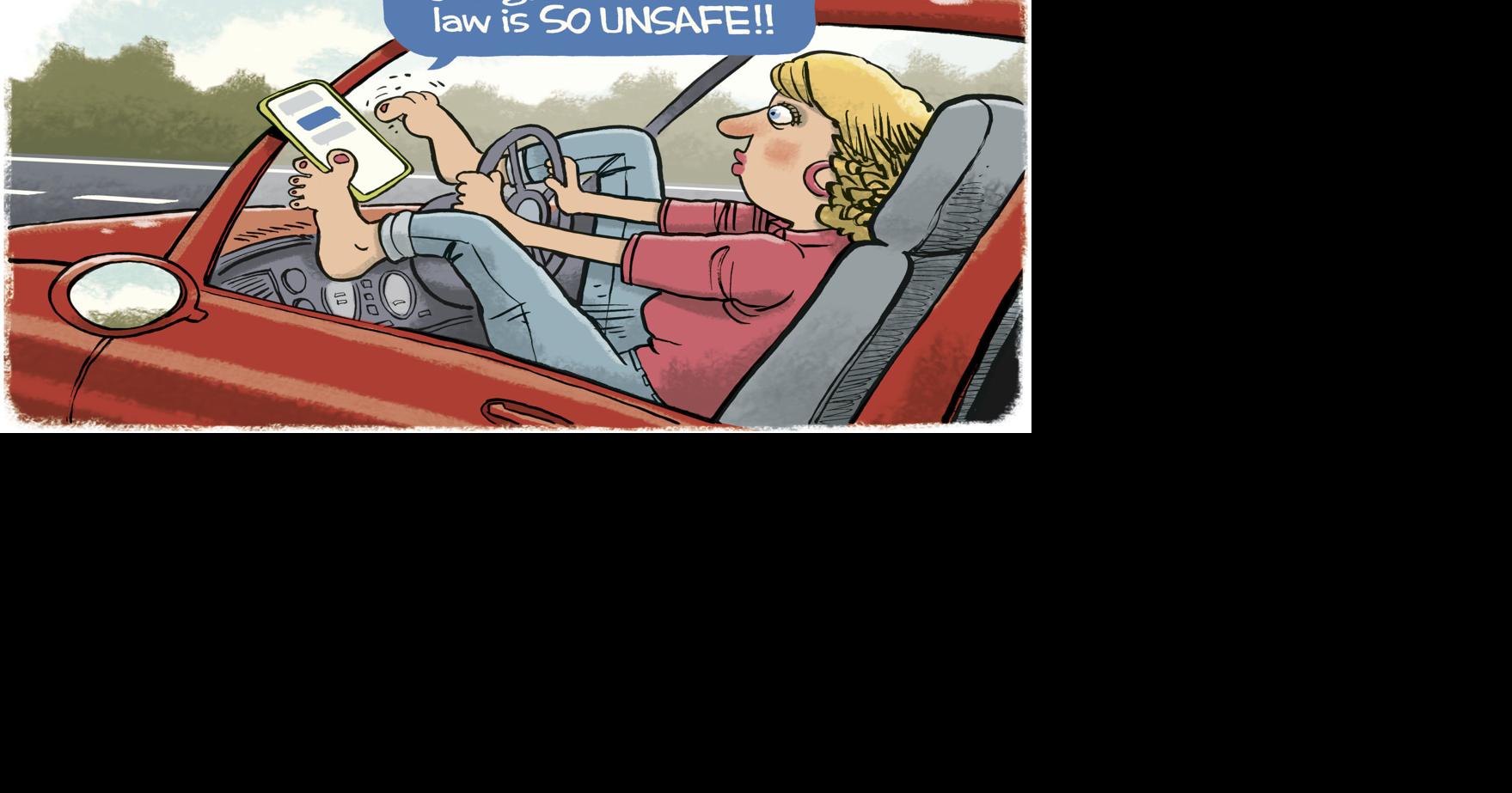 Georgia Hands-Free Law | Editorial Cartoons | greenevillesun.com