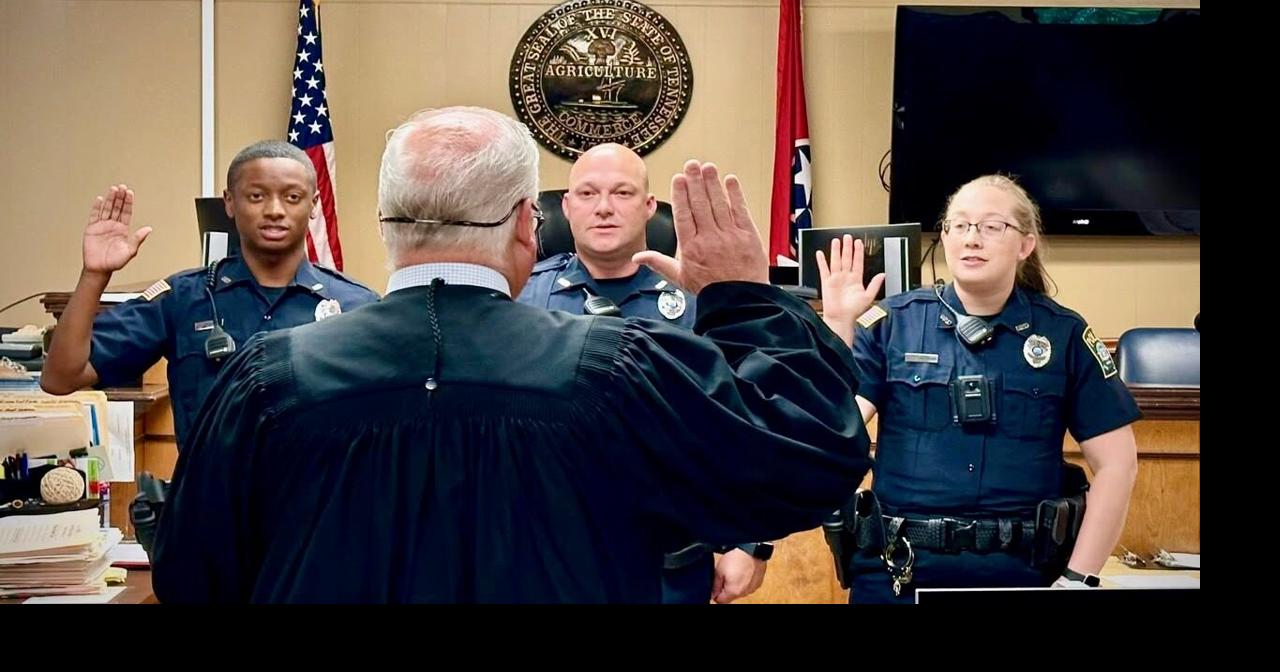 3 New Greeneville Police Officers Sworn In | Local News ...